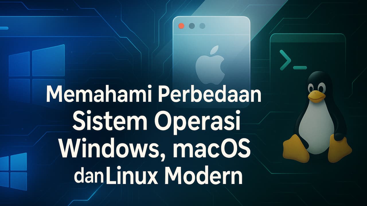 Memahami Perbedaan Sistem Operasi Windows, MacOS, dan Linux Modern ...